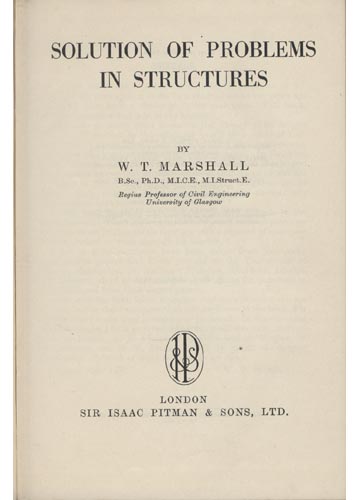 Sebo do Messias Livro - Solution of Problems in Structures