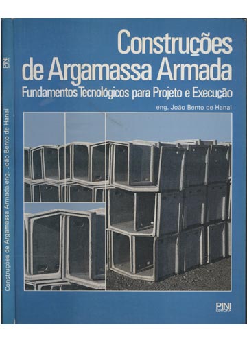 Sebo do Messias Livro - Construções de Argamassa Armada