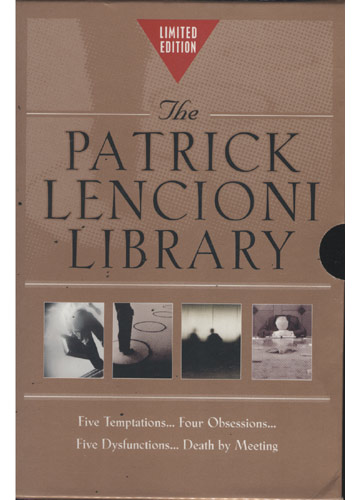Sebo do Messias Livro - The Patrick Lencioni Library - 4 Volumes