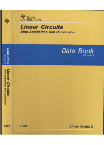 Sebo do Messias Livro - Data Book - Volume 2 - Linear Circuits - Data Acquisition and Conversion ...