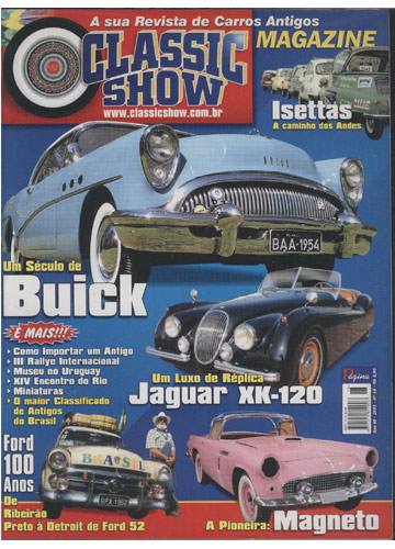 Sebo do Messias Revista - Classic Show Magazine - Ano 2003 - Nº.18