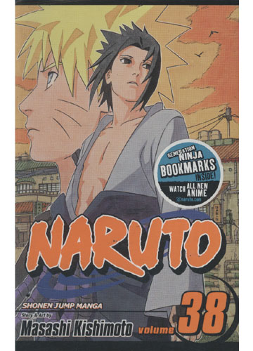 Sebo do Messias Gibi - Naruto - Volume 38 - Em Inglês