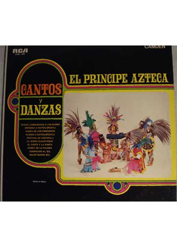 Sebo do Messias LP - El Principe Azteca - Cantos y Danzas