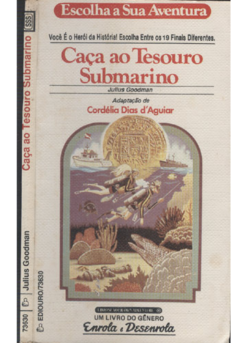 Sebo do Messias Livro - Caça ao Tesouro Submarino