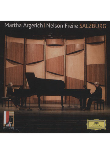 Sebo do Messias CD - Martha Argerich & Nelson Freire - Salzburg