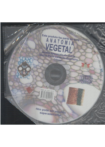 Sebo do Messias Livro - Anatomia Vegetal - Com CD