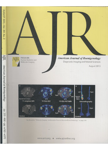 Sebo do Messias Livro - AJR - American Journal of Roentgenology ...