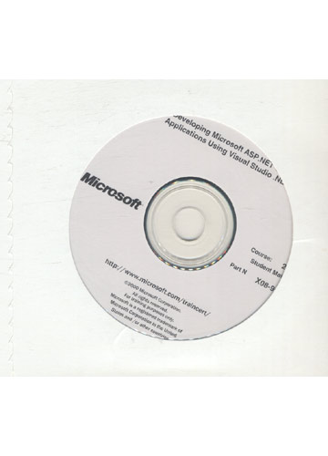 Sebo do Messias Livro - Microsoft Official Course - 2310B - Developing Microsoft ASP.NET - Web ...