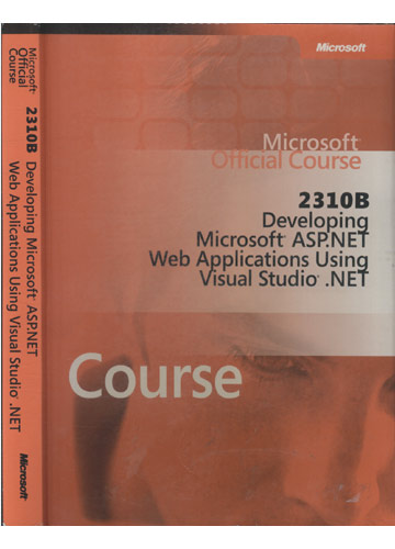 Sebo do Messias Livro - Microsoft Official Course - 2310B - Developing Microsoft ASP.NET - Web ...