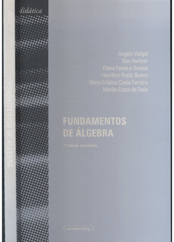 Sebo do Messias Livro - Fundamentos de Álgebra