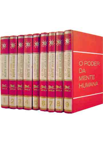 Sebo do Messias Livro - O Poder da Mente Humana - 9 Volumes
