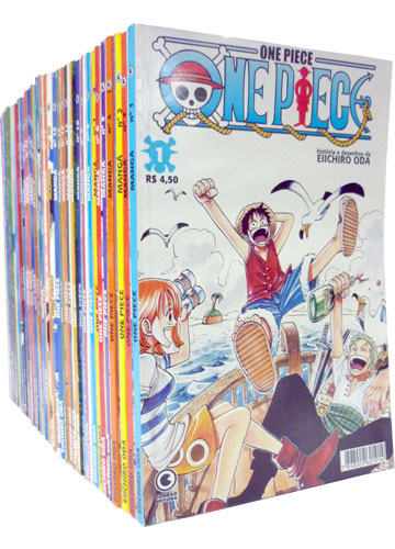 Sebo do Messias Gibi - One Piece - 38 Volumes - Do Nº.01 ao Nº.38