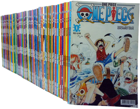 Sebo do Messias Gibi - One Piece - 70 Volumes - Do Número 1 ao 70