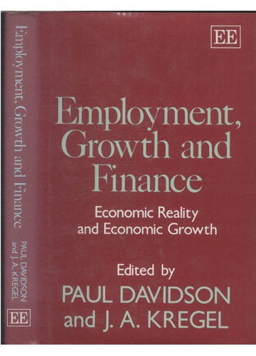 Sebo do Messias Livro - Employment - Growth and Finance