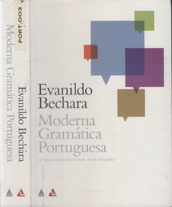Sebo do Messias Livro - Moderna Gramática Portuguesa