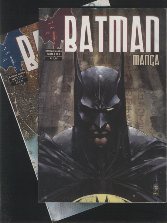 Sebo do Messias Gibi - Batman Mangá - Minissérie Completa em 2 Edições