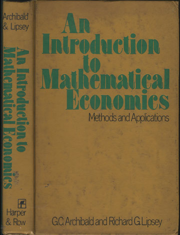 Sebo do Messias Livro - An Introduction to Mathematical Economics