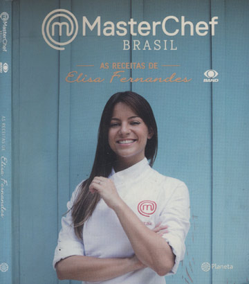 Sebo do Messias Livro - As Receitas de Elisa Fernandes - MasterChef Brasil