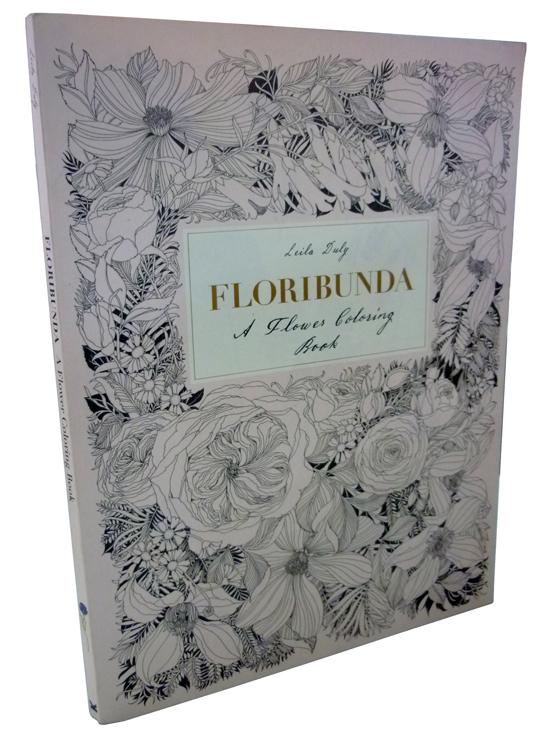 Sebo do Messias Livro - Floribunda - A Flower Coloring Book