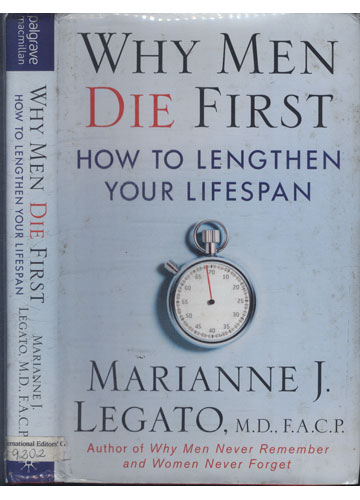 Sebo do Messias Livro - Why Men Die First