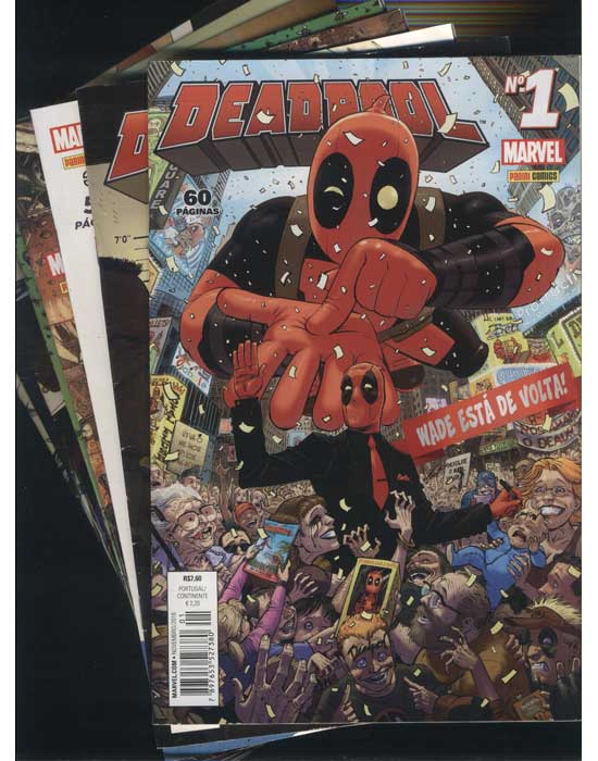 Sebo do Messias Gibi - Deadpool - 9 Primeiros Números