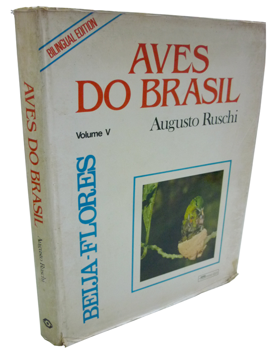 Sebo do Messias Livro - Aves do Brasil - Beija Flores - Volume 5