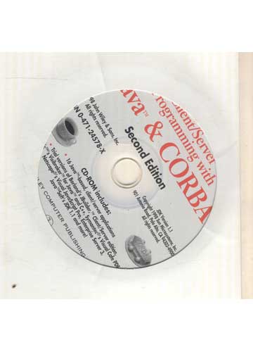Sebo do Messias Livro - Client / Server Programmer with JAVA and CORBA ...