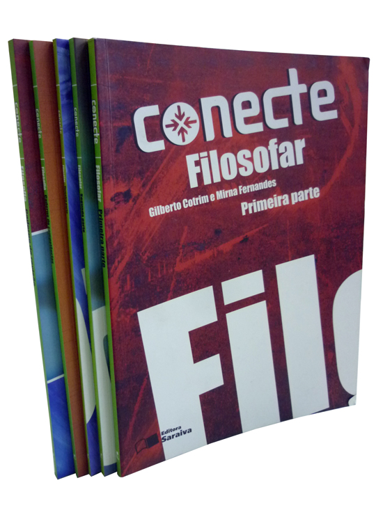 Sebo do Messias Livro - Conecte - Filosofia - 3 Volumes + Caderno de ...