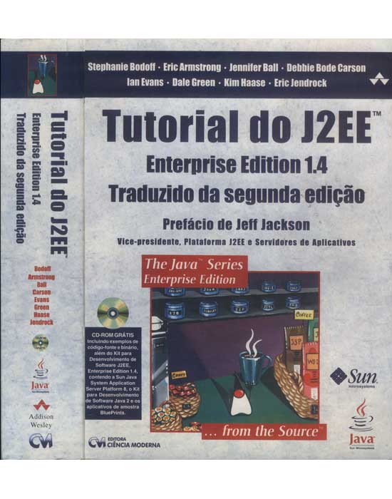 Sebo do Messias Livro - Tutorial do J2EE - Enterprise Edition 1.4 - Com CD