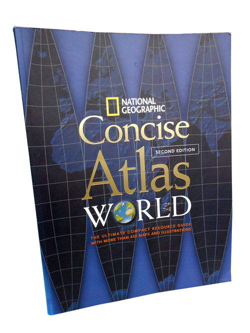 Sebo do Messias Livro - National Geographic - Concise Atlas of the World