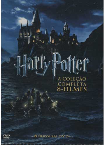 Sebo do Messias DVD - Harry Potter - A Coleção Completa *8 discos (DVD)*