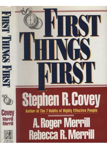 Sebo do Messias Livro - First Things First