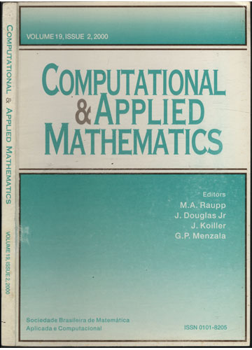 Sebo do Messias Livro - Computational & Applied Mathematics - Volume 19 Issue 2 2000