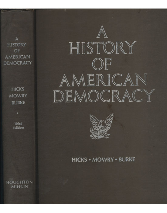 Sebo do Messias Livro - A History of American Democracy