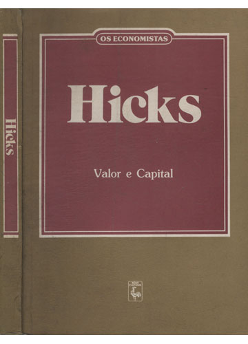 Sebo do Messias Livro - Hicks - Os Economistas