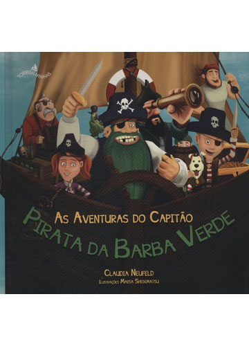 Sebo do Messias Livro - The Adventures of Captain Pirate Green Beard ...