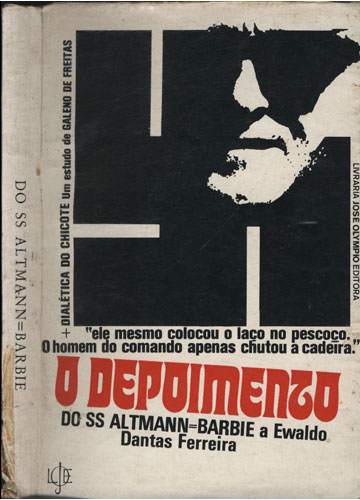 Sebo do Messias Livro - Do SS Altmann=Barbie - O Depoimento