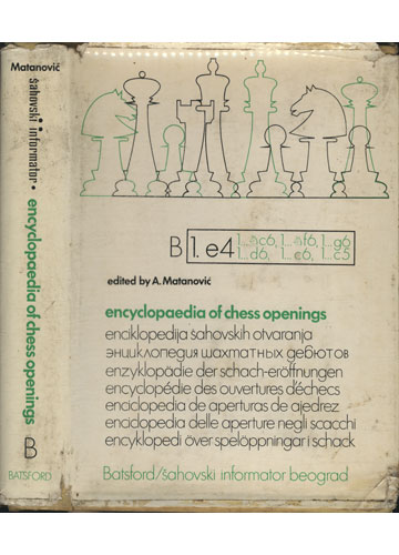 Sebo do Messias Livro - Sahovski Informator - Volume B - Encyclopaedia ...
