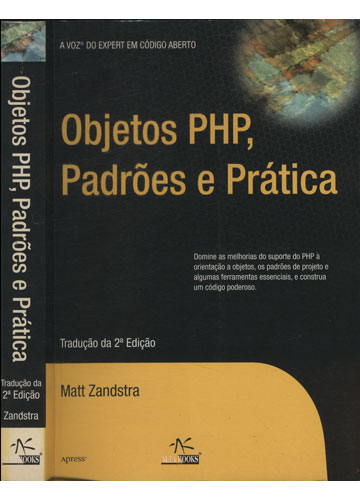 Sebo do Messias Livro - Objetos PHP Padrões e Prática