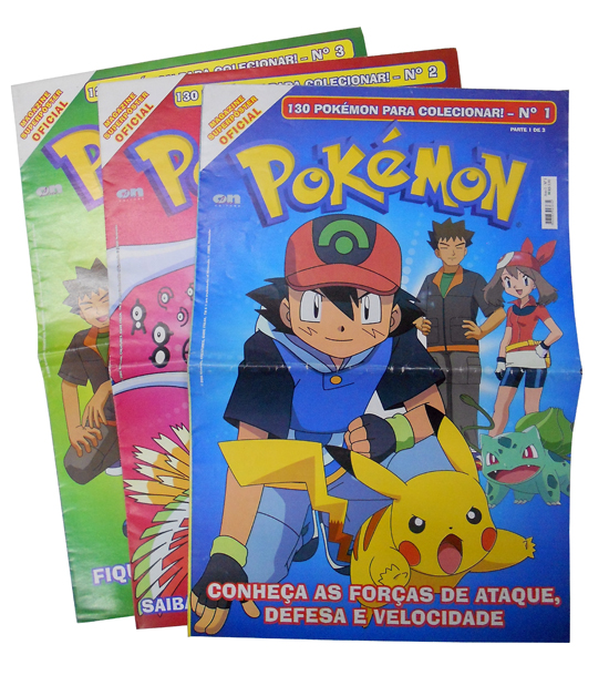 Sebo do Messias Revista - Pokémon - Magazine Superpôster Oficial - 3 ...
