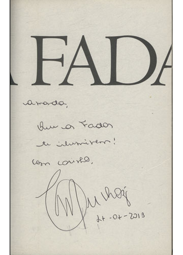 Sebo do Messias Livro - A Fada - Com Dedicatória da Autora