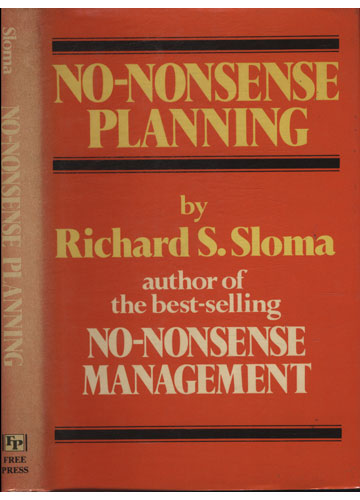 Sebo do Messias Livro - No-Nonsense Planning