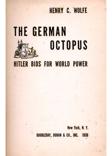 Sebo do Messias Livro - The German Octopus