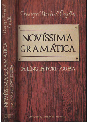 Sebo do Messias Livro - Novíssima Gramática da Língua Portuguesa