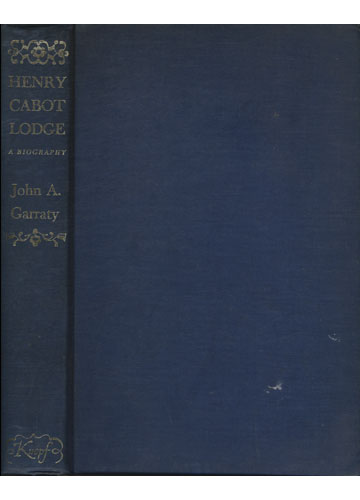 Sebo do Messias Livro - Henry Cabot Lodge - A Biography