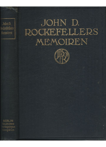Sebo do Messias Livro - John D. Rockefellers Memoiren