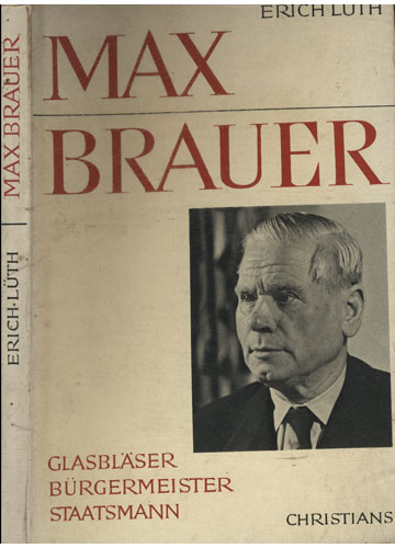 Sebo do Messias Livro - Max Brauer (em alemão)