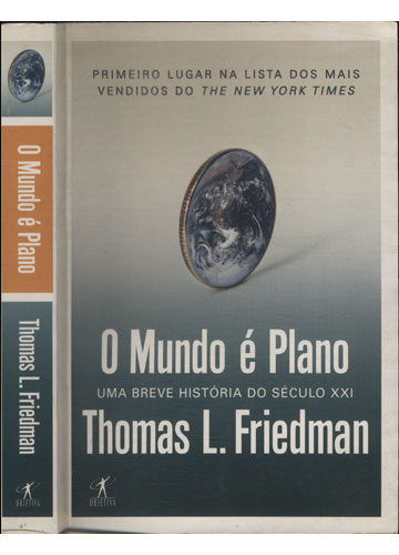 Sebo do Messias Livro - O Mundo é Plano