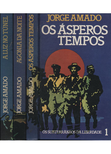 Sebo do Messias Livro - Os Ásperos Tempos \ Agonia da Noite \ A Luz no ...
