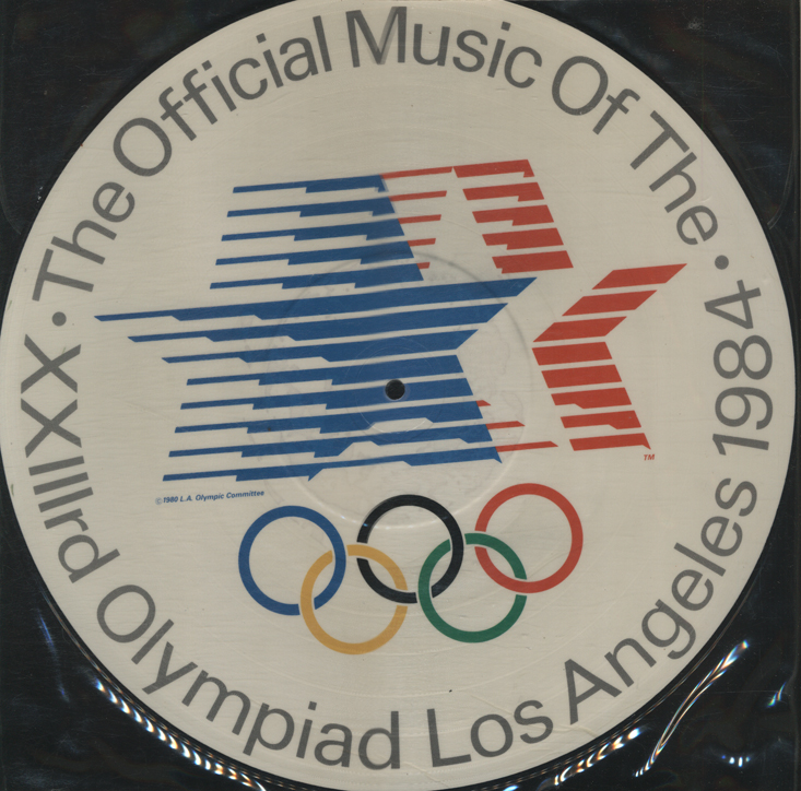 Sebo do Messias LP - The Official Music Of The XXIIIrd Olympiad Los Angeles 1984 *Picture sem ...